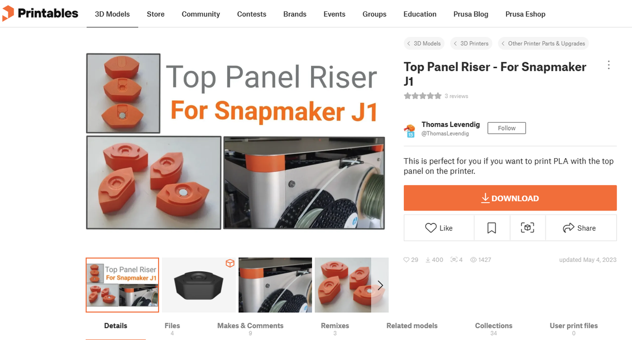 Snapmaker J1/J1s 升级改装社区资源 | Snapmaker Wiki