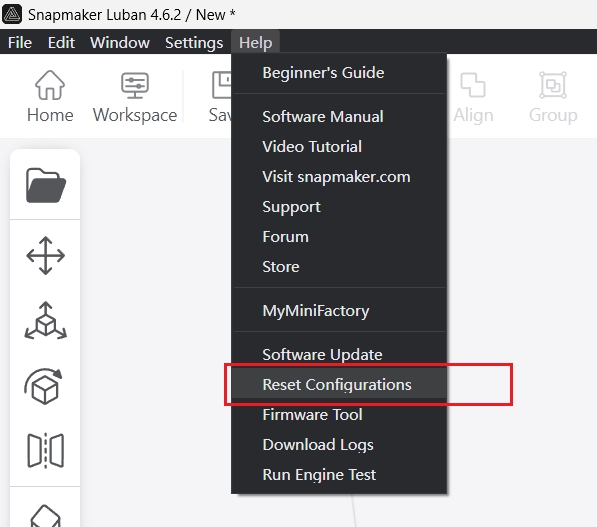 “切片失败”错误 | Snapmaker Wiki